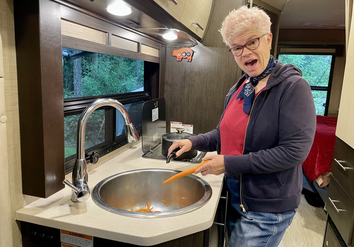 Take a look inside our tiny home on wheels | The Spokesman-Review