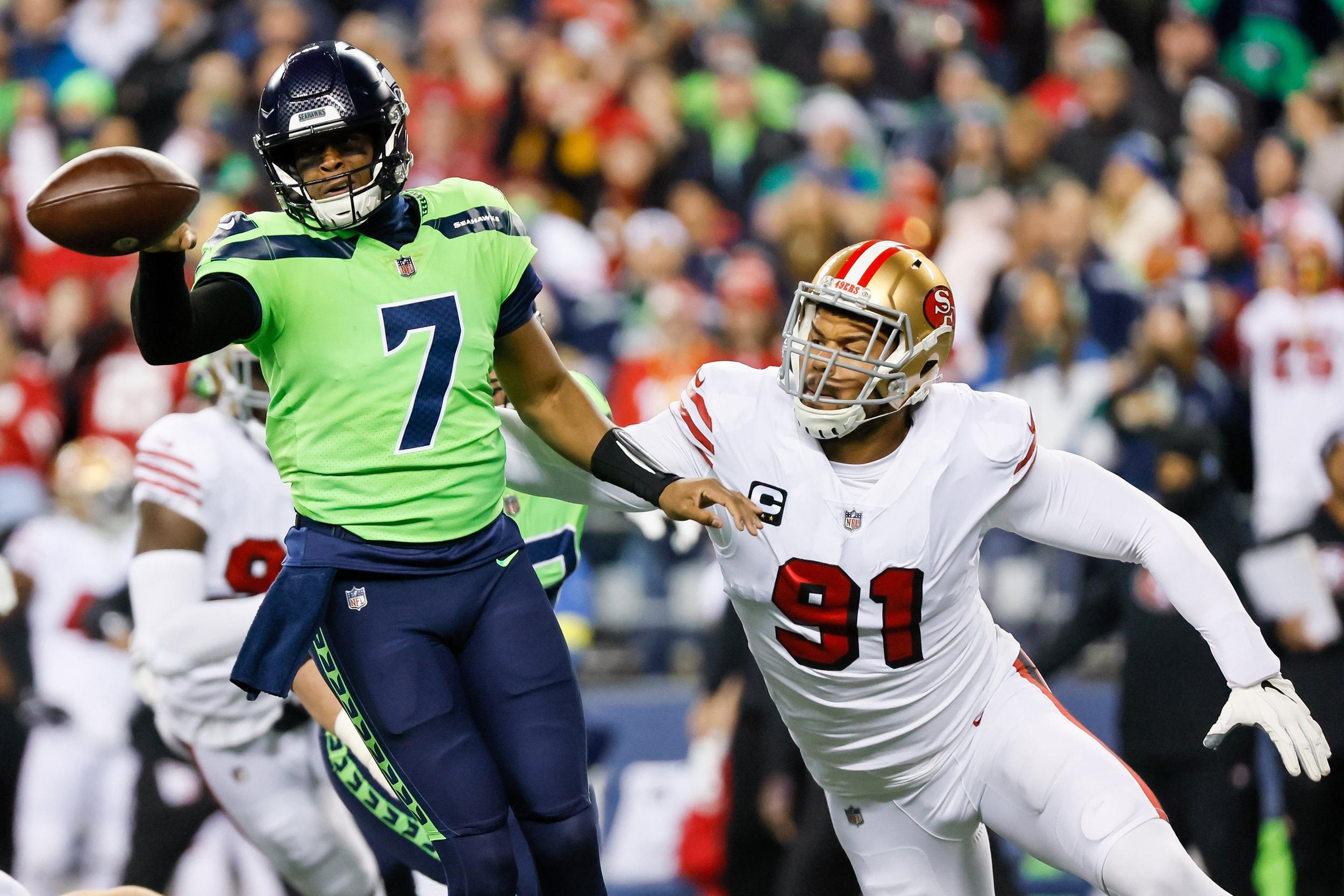Commentary: How Geno Smith’s rare season could complicate things for ...