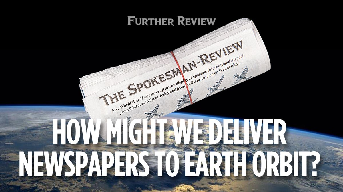 How to deliver a newspaper to the International Space Station | The ...