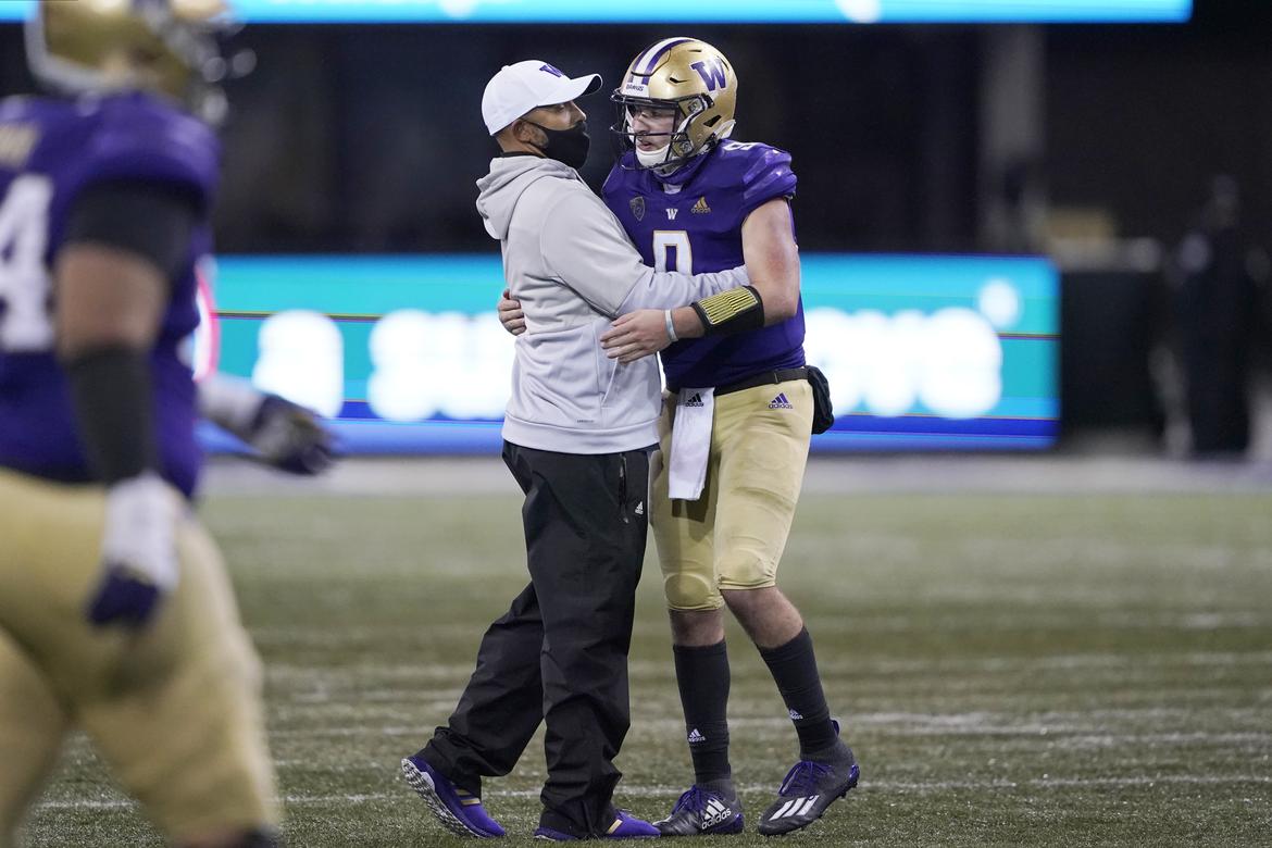 Matt Calkins: Washington freshman QB Dylan Morris has been solid ...