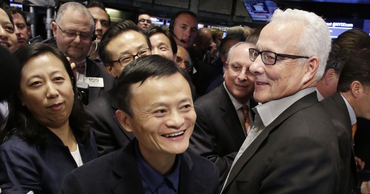 Alibaba stock soars in IPO | The Spokesman-Review