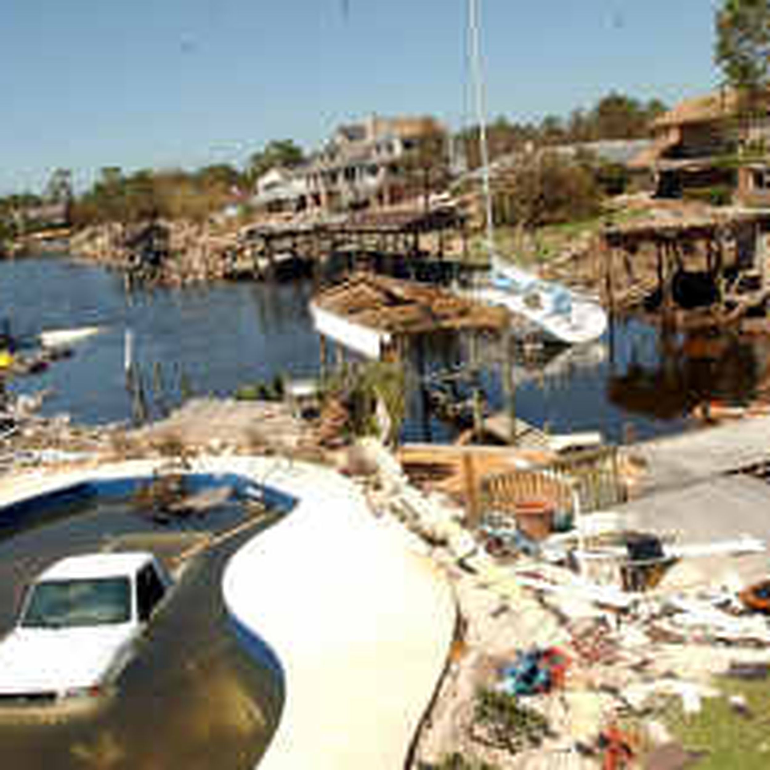 Hurricane Ivan Pensacola Beach Future House & Pensacola Beach Domes