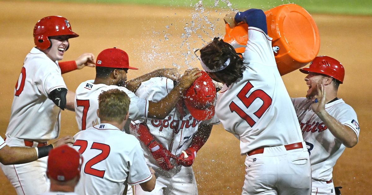 Daniel Montano delivers late, Spokane Indians walk off Vancouver ...