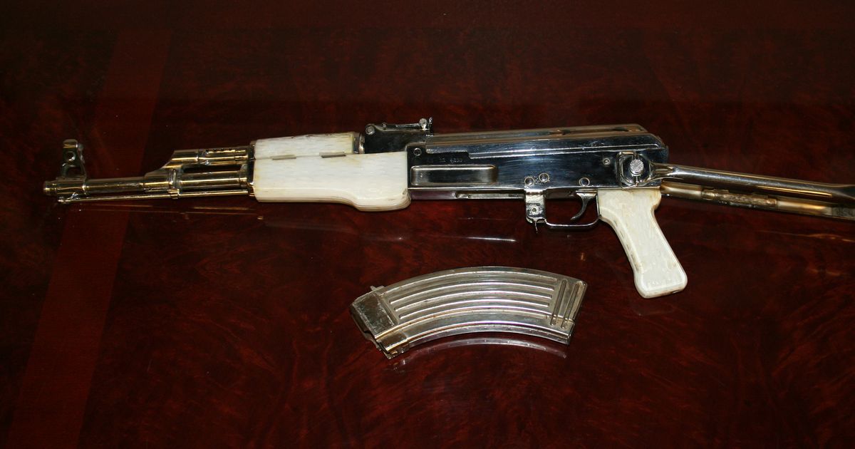 Saddam’s AK-47 returning to Iraq