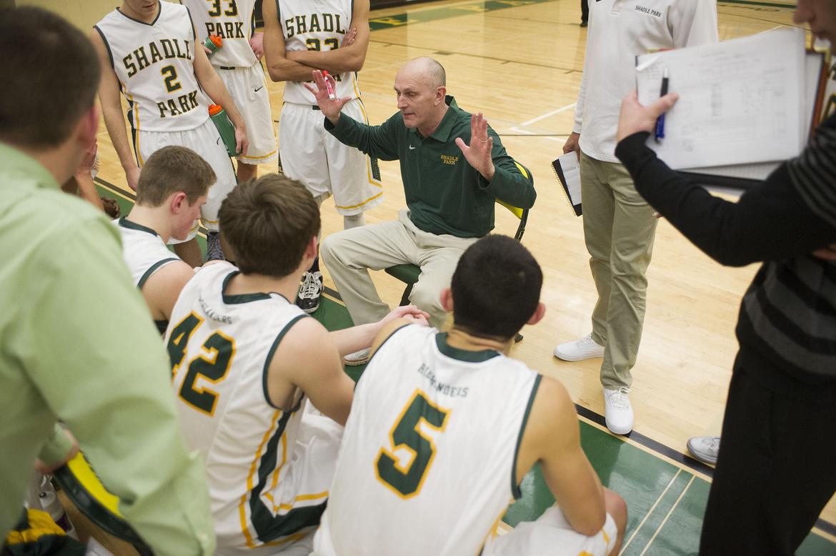 Shadle Park boys basketball coach Tim Gaebe retires