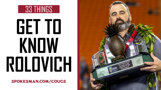 33 for 33: Get to know new Washington State football coach Nick Rolovich