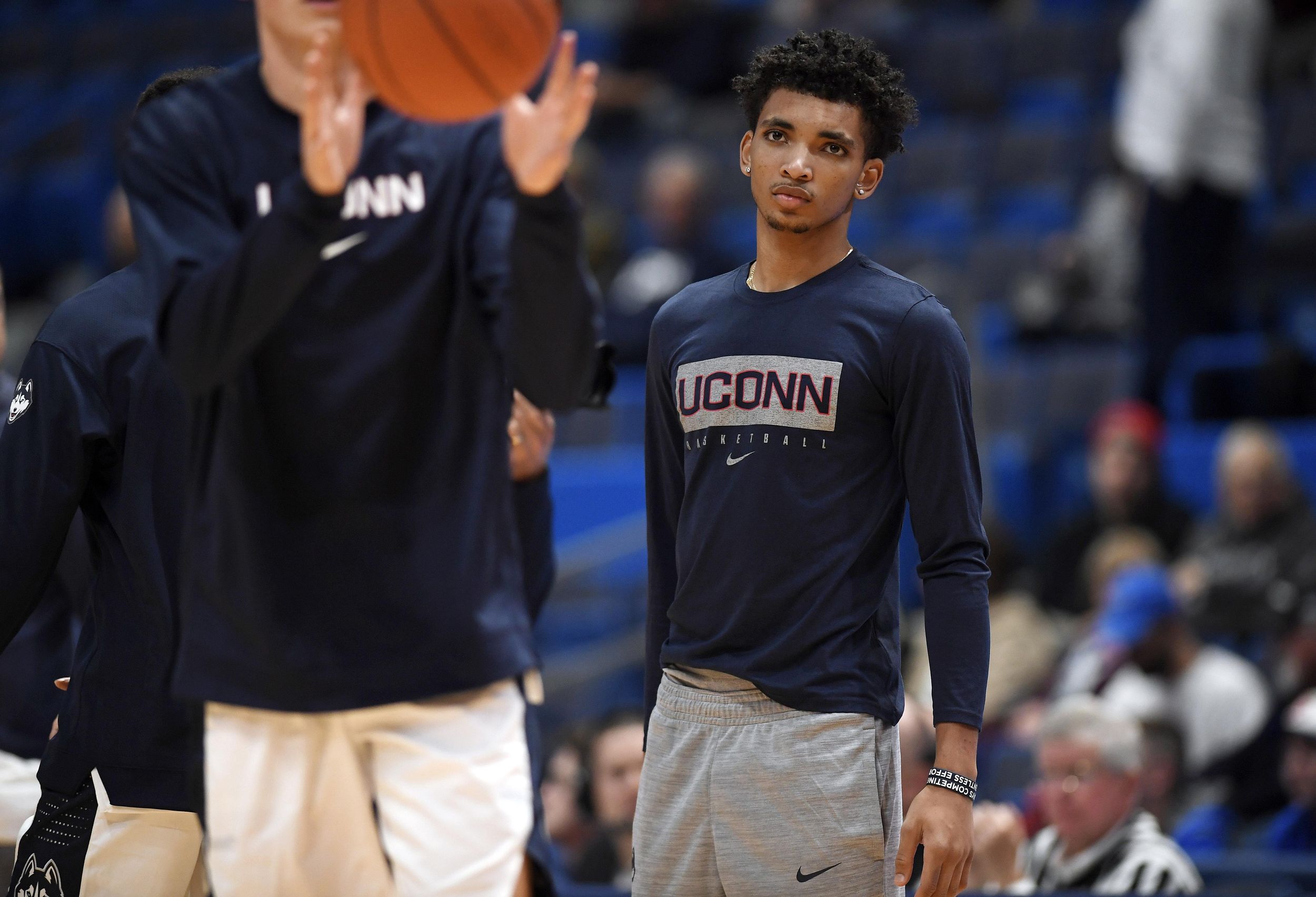 UConn’s James Bouknight suspended 3 games for car crash
