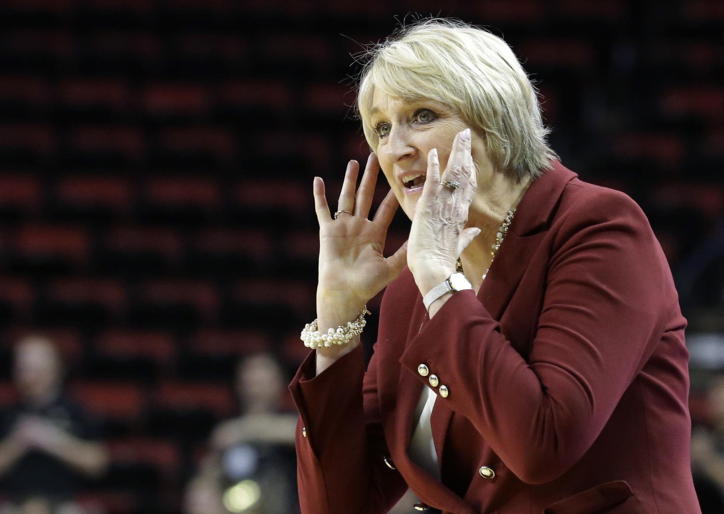 Washington State women’s basketball coach June Daugherty takes leave of ...