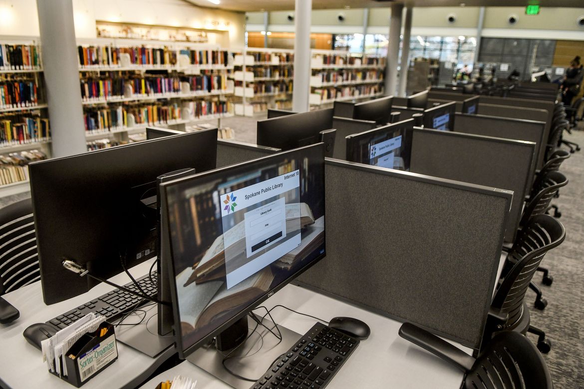 Newly renovated Shadle Park Library - Nov. 4, 2021 | The Spokesman-Review