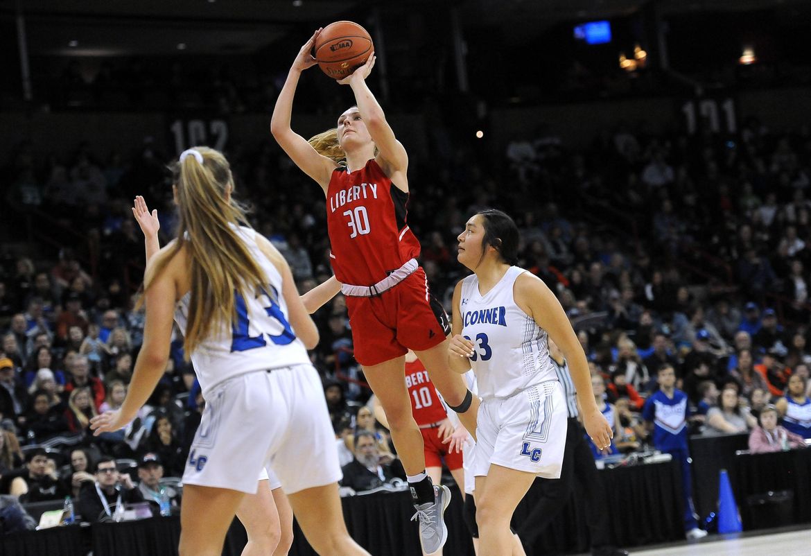 State 2B girls championship: Liberty vs. La Conner - March 7, 2020 ...