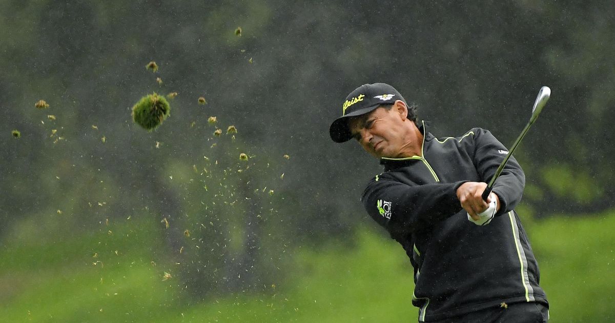 Tom Pernice Jr.-Scott Hoch open 3-shot lead in windy Legends