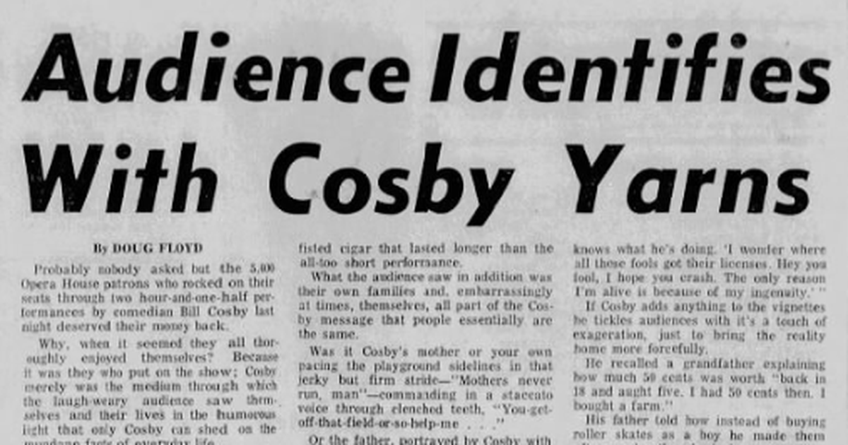 50 years ago in Expo history: Long before his downfall, Bill Cosby ...