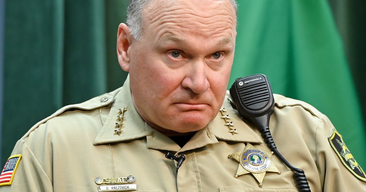 Sheriff Ozzie Knezovich says homeless encampment an 'ongoing protest ...