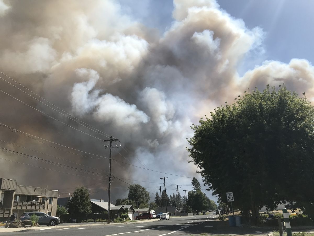 Fire ravages Medical Lake and surrounding area - Aug. 19, 2023 | The ...