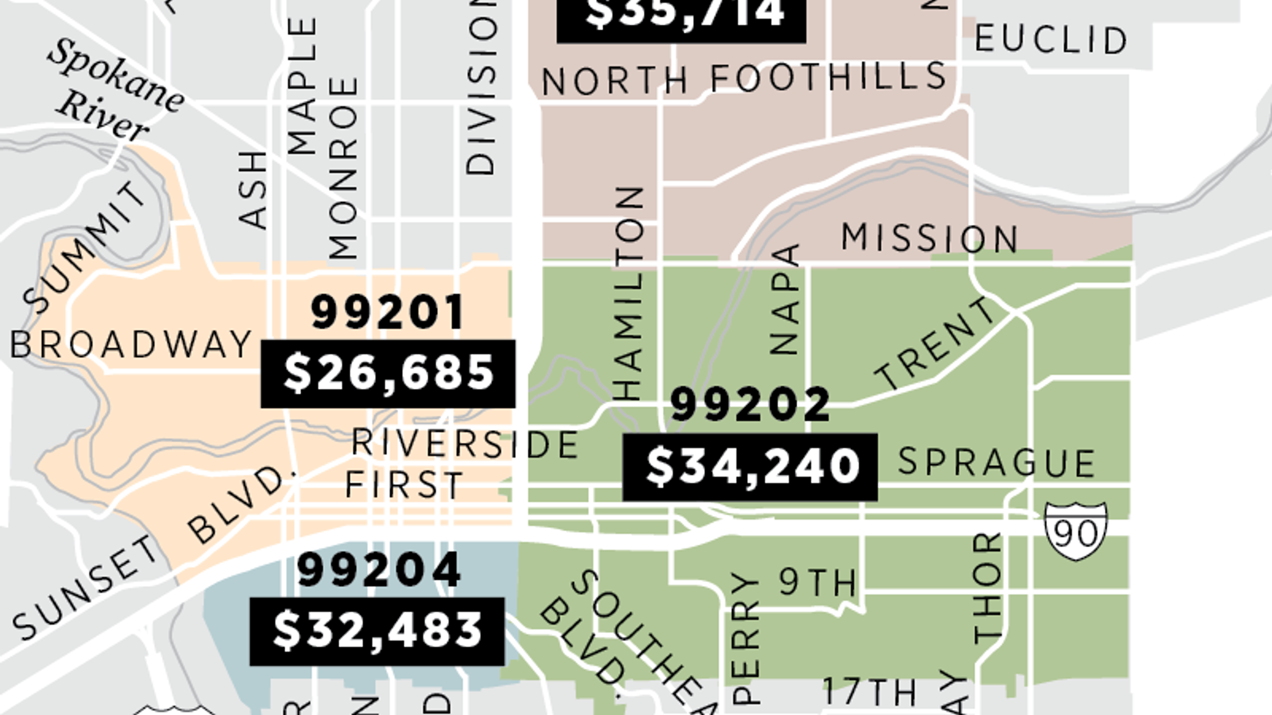 Spokane Washington Zip Code Map Cs61b Fall 2024