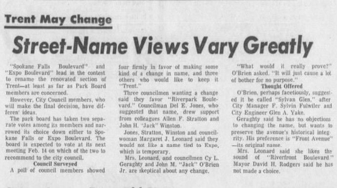 50 years ago in Expo history: A name was debated for the portion of ...
