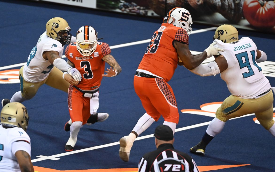 Things to watch: Spokane Shock hosts high-scoring Rattlers | The ...