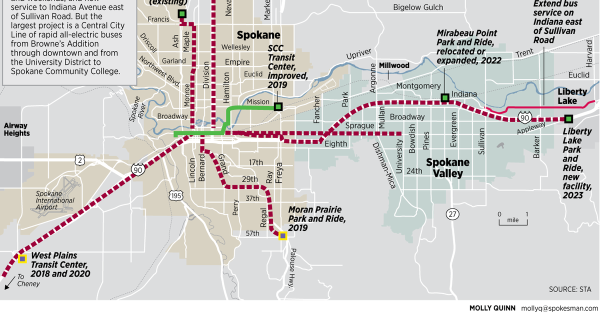 STA takes another run at transit expansion, including electric bus ...