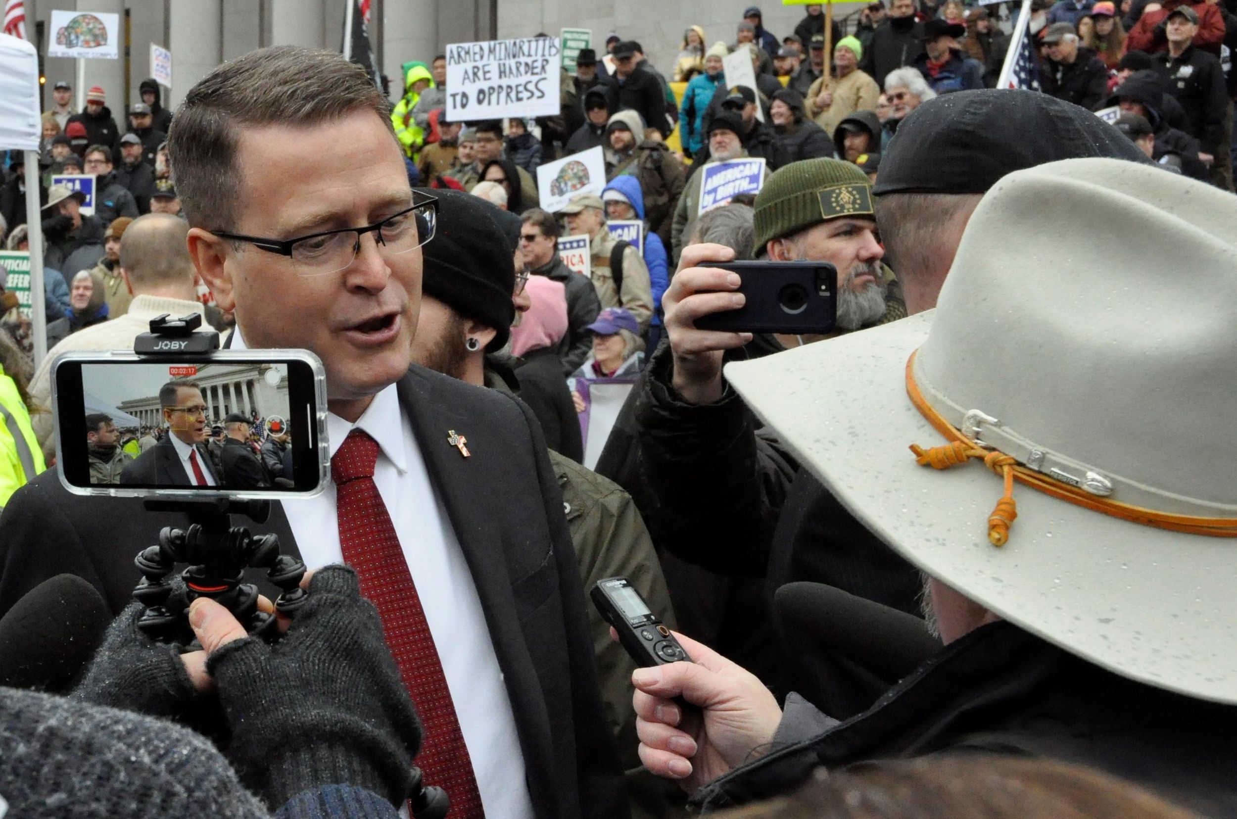 State Rep. Matt Shea to gun rally in Olympia: Never back down