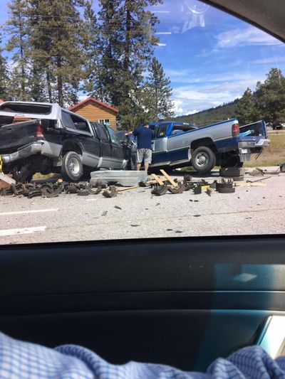 WSP troopers investigating 3-car collision near Loon Lake treated as ... WSP troopers investigating 3-car collision near Loon Lake treated as ...