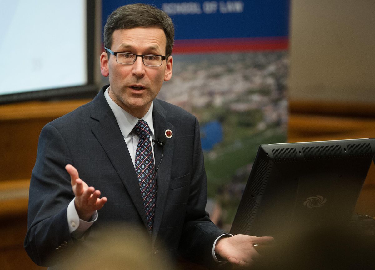 Bob Ferguson at Gonzaga - March 24, 2017 | The Spokesman-Review