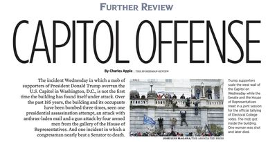 Eight previous attacks in or on the U.S. Capitol | The Spokesman-Review