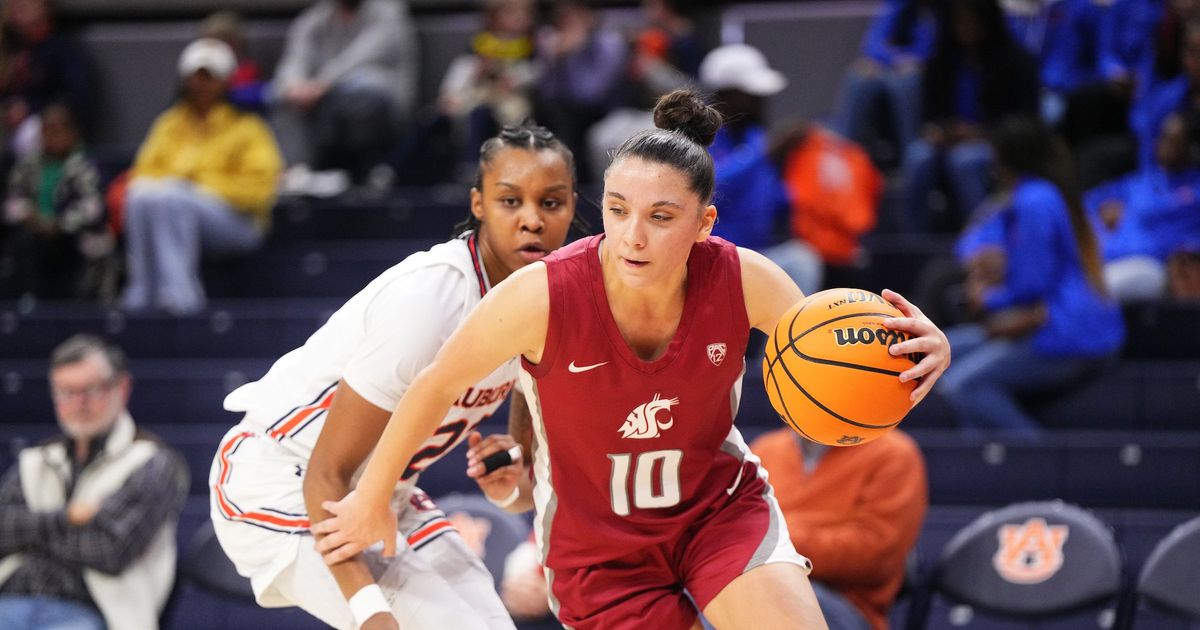 Washington State women fade after halftime in loss at Auburn
