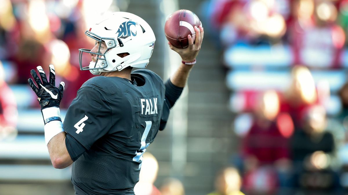 Washington State’s Luke Falk, now with 103 TD passes, continues to ...