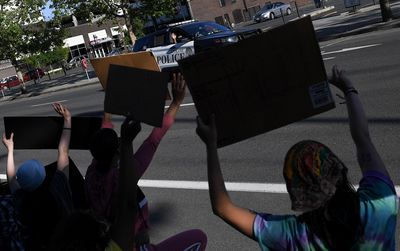 Day 2 of protesters in downtown Spokane - June 1, 2020 | The Spokesman ...