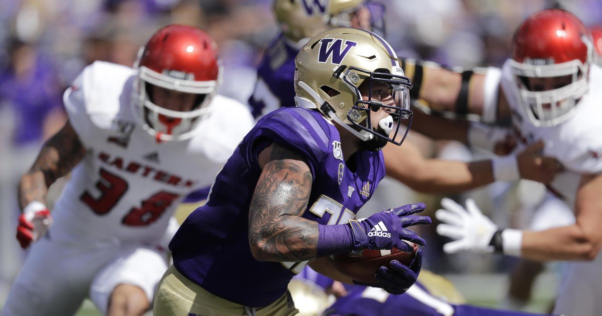 Washington running back Sean McGrew packs a punch with diminutive frame ...