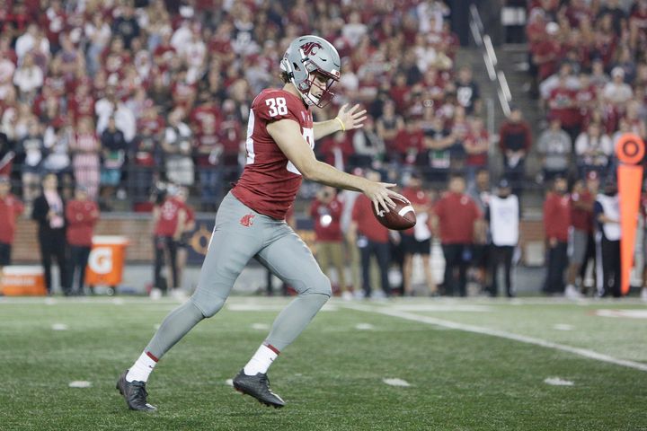 Washington State punter Nick Haberer earns freshman All-America honors
