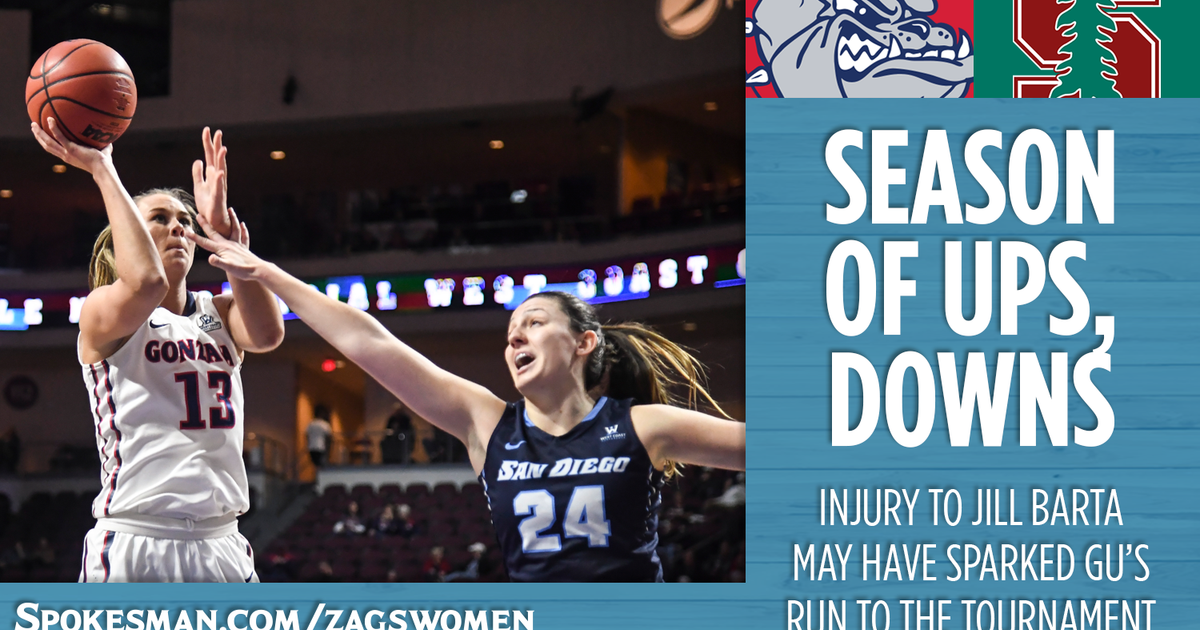 Jill Barta’s injury may have helped spark Gonzaga’s run to the NCAA ...