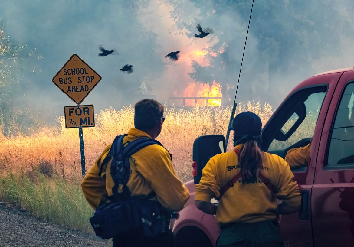 Oregon Road fire at 83% containment, Gray fire at 91% (copy)