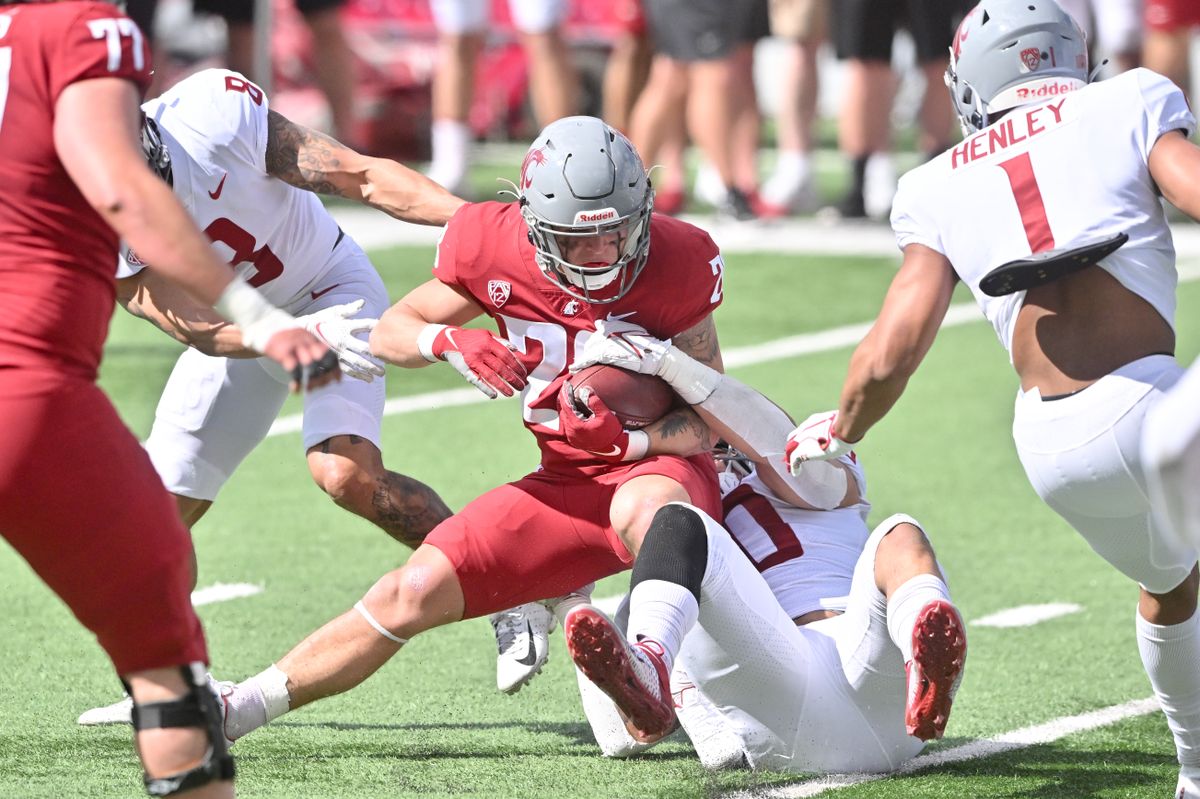 WSU’s spring Crimson and Grey game on Saturday Apr 23, 2022 - April 25 ...