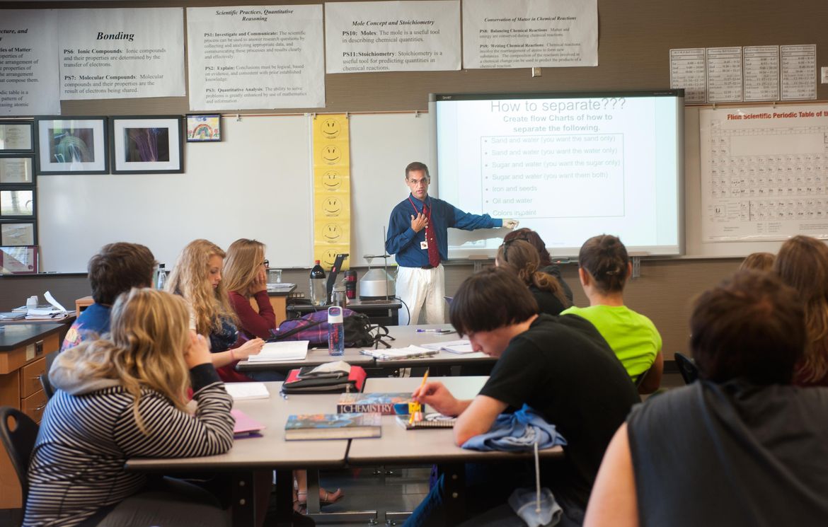 Teachers are younger and overwhelmingly white across Spokane and Washington