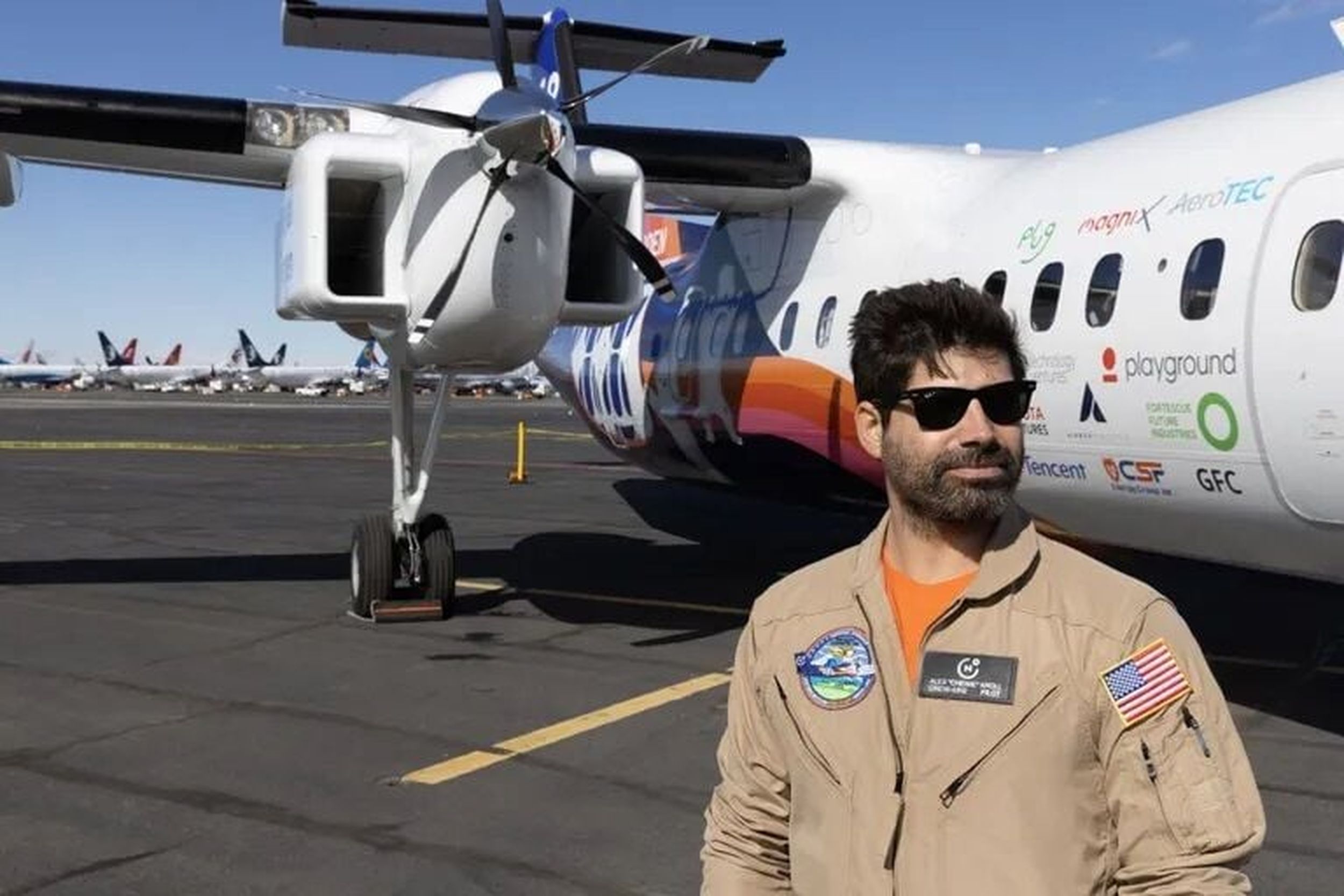Pioneering Moses Lake flight uses hydrogen to power regional airplane