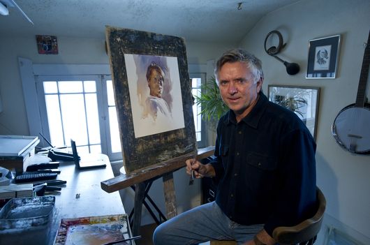 Watercolorist Stan Miller tries to reveal beauty around us