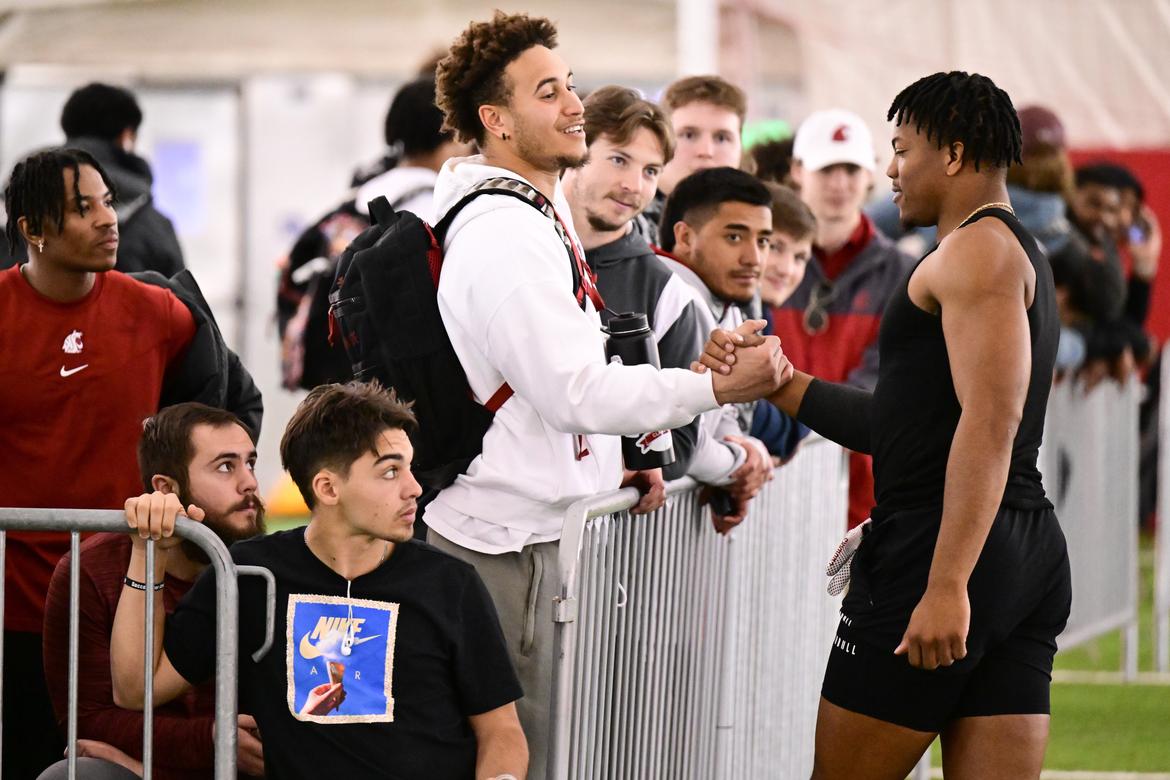 Washington State Football Pro Day - March 28, 2023 | The Spokesman-Review