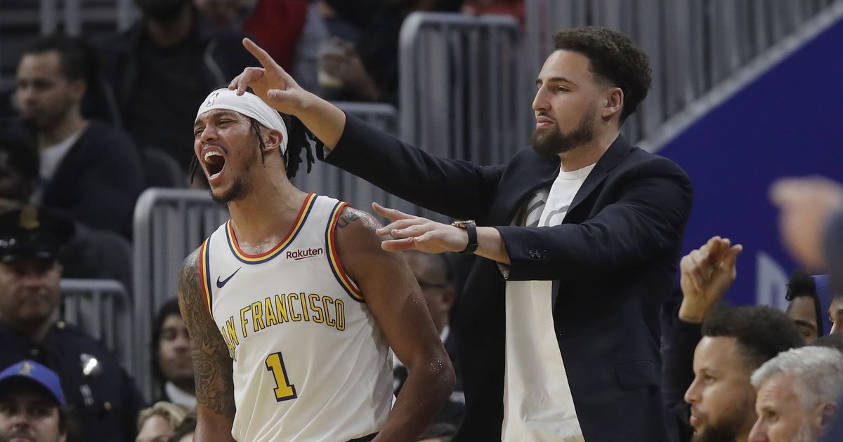 Warriors guard Klay Thompson suffers right leg injury | The Spokesman ...