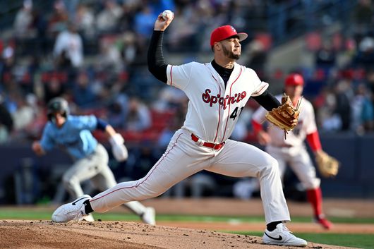 Gabriel Hughes strikes out six in rehab assignment, Spokane Indians ...
