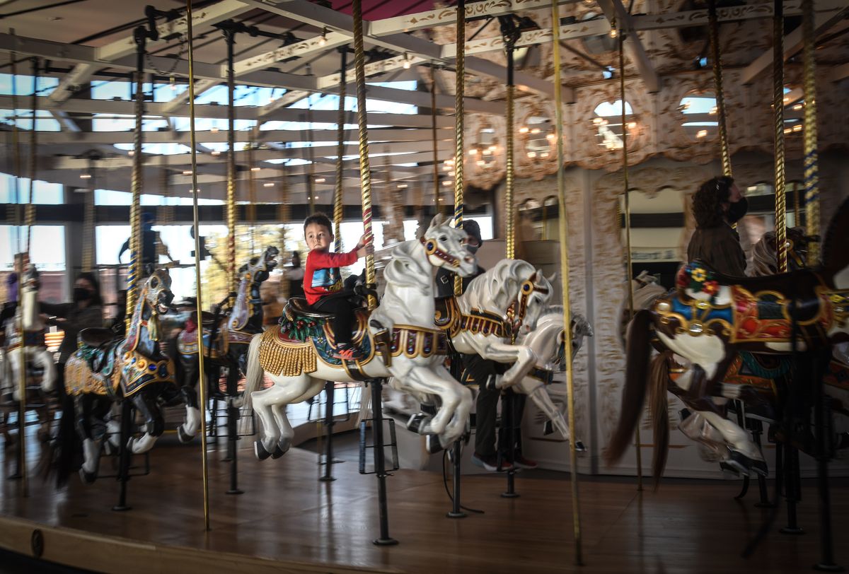 Looff Carrousel reopens in Spokane - March 1, 2021 | The Spokesman-Review