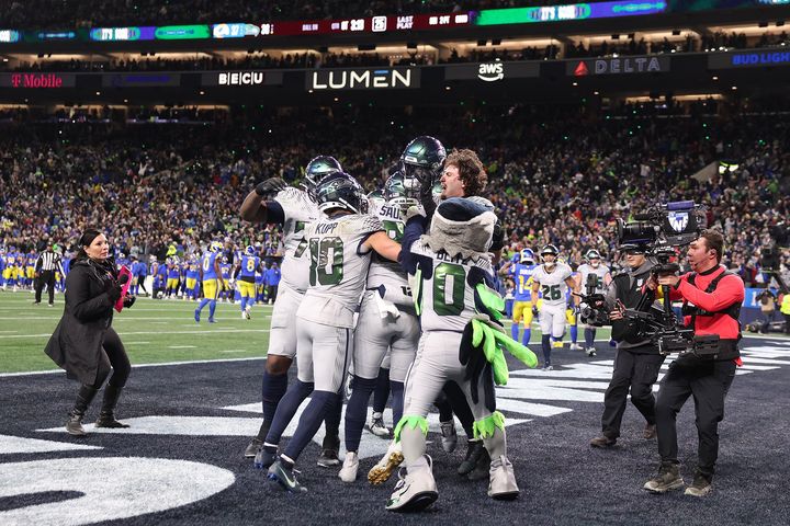 Seahawks’ lore in north end zone grows with ‘Zachward Pass’