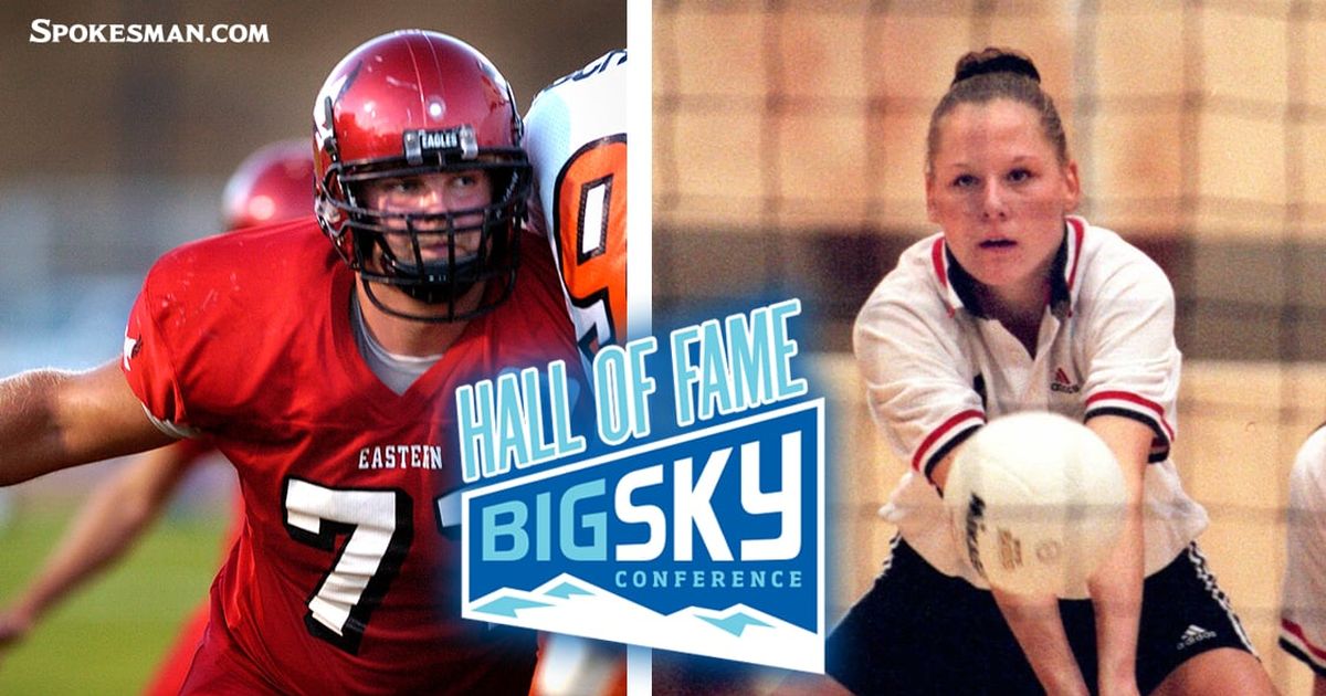 Eastern Washington's Kim Exner, Michael Roos inducted into Big Sky Hall ...