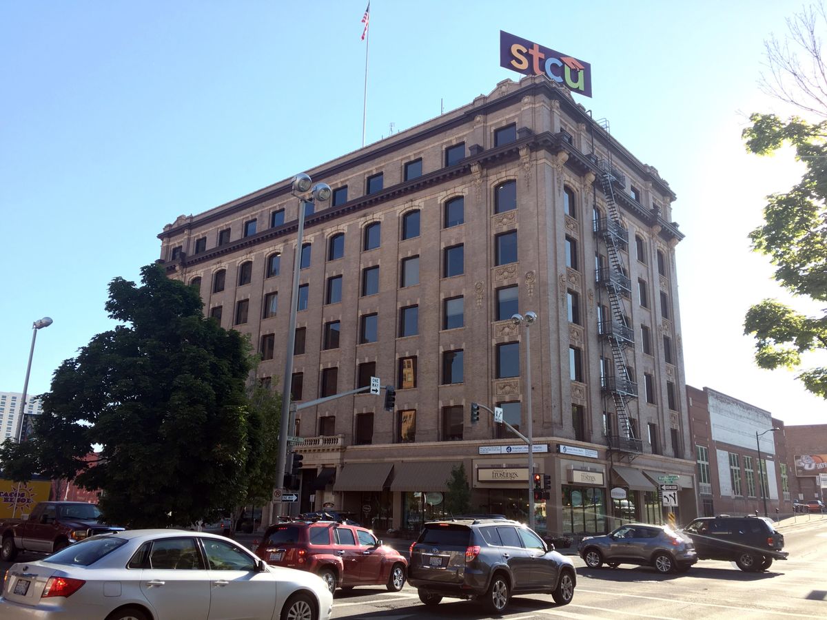 Then and now: Hutton Building | The Spokesman-Review