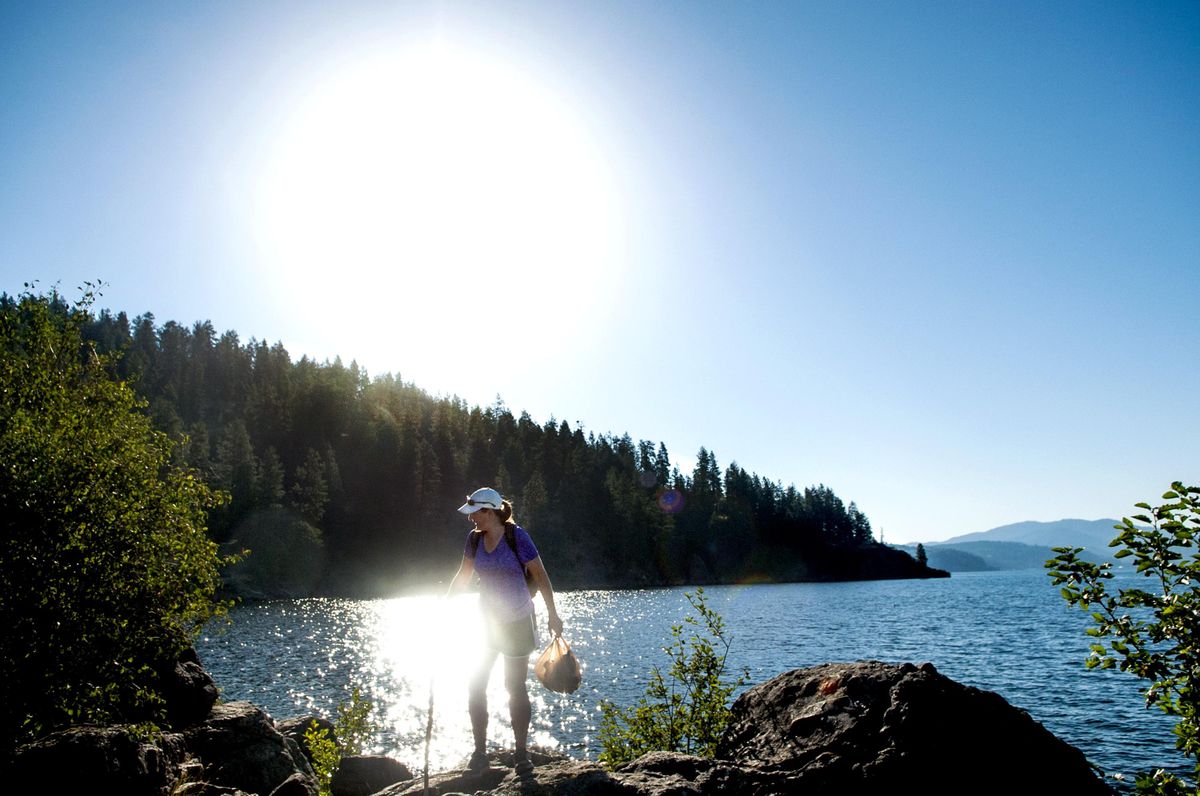 Coeur d’Alene’s ‘litterbug fairy’ Kim Ashbaugh - July 12, 2017 | The ...