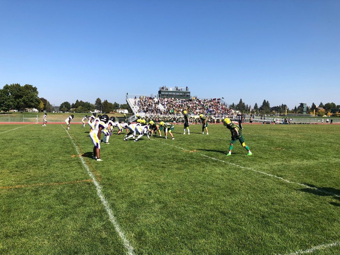 Beckett Ensminger, Jordan Dever lead Shadle Park over Rogers 42-7