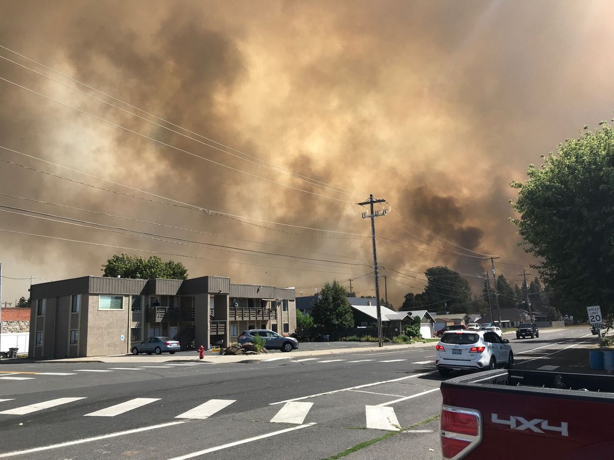 Fire ravages Medical Lake and surrounding area - Aug. 19, 2023 | The ...