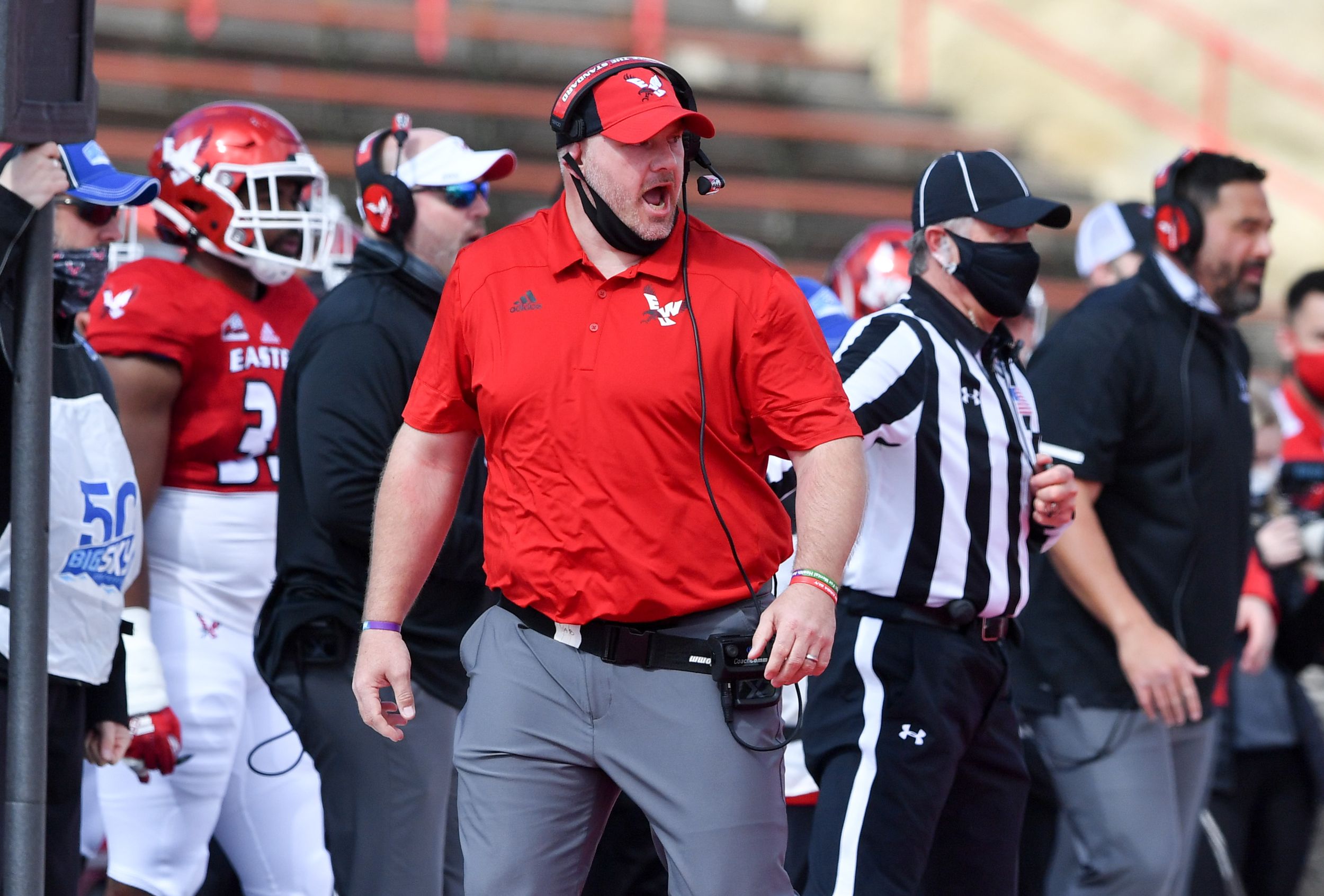Playoffs looming, Aaron Best and his Eastern Washington football team ...