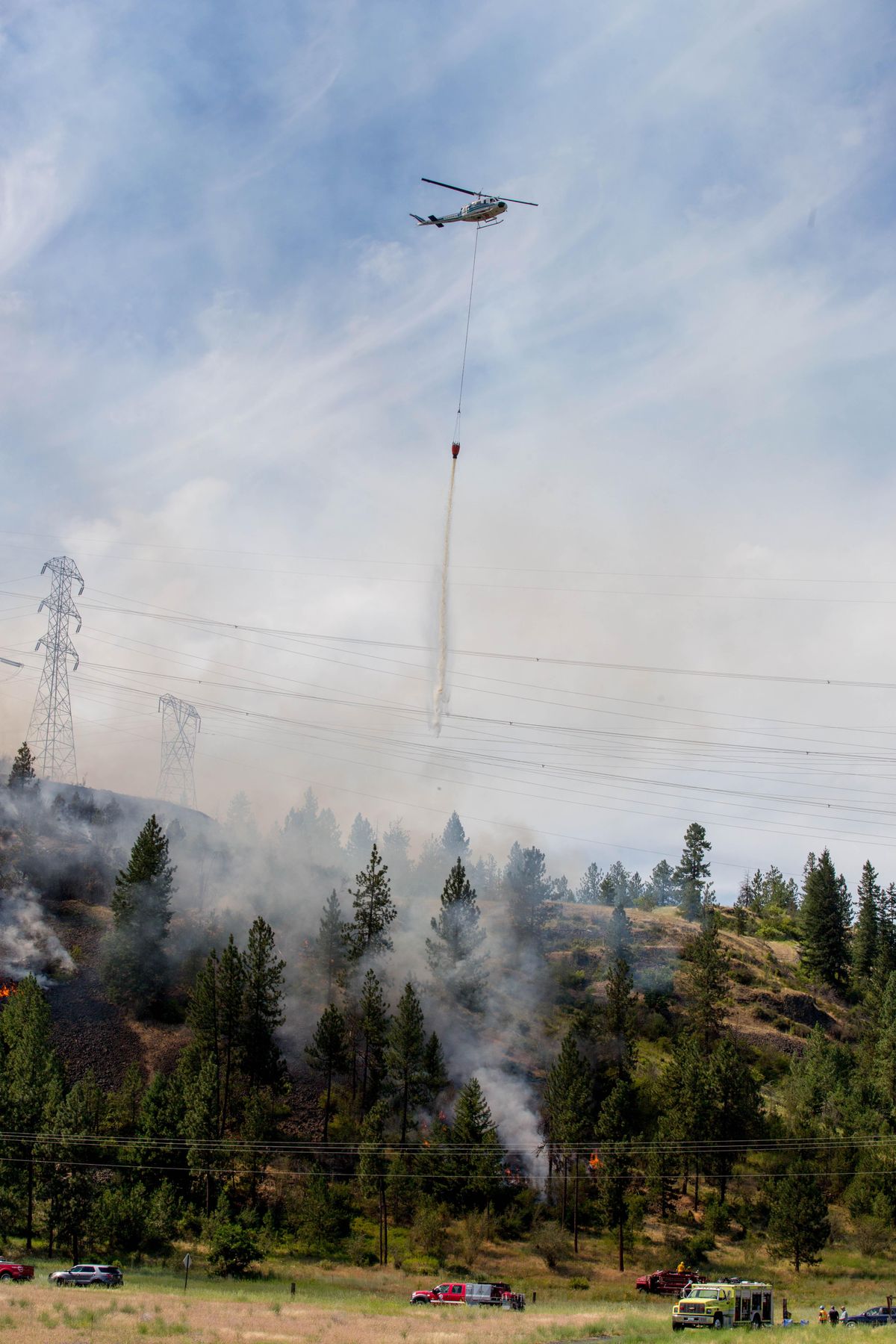 Coulee Hite Road Fire - July 4, 2017 | The Spokesman-Review