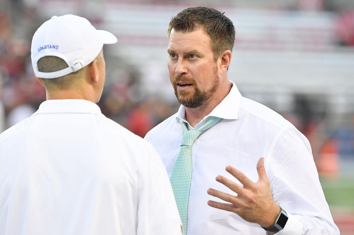 Former NFL player Ryan Leaf delivers speech in hometown